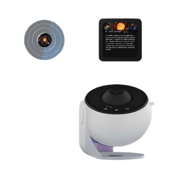 Projetor de Estrelas Galaxy para Crianças - 360° Giratório, Luz Noturna ...