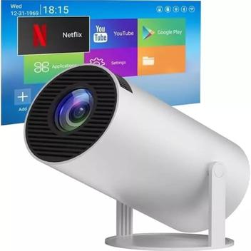 Projetor Full HD 1080p. WiFi 5G, Bluetooth 5.0, 2000 Lúmens, Portátil ...