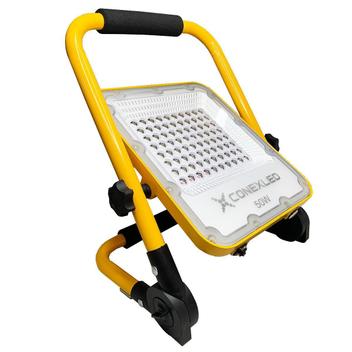 Projetor Luminaria Portatil Autonomo Led 50W Clh-Pa50K50 - Conexled ...
