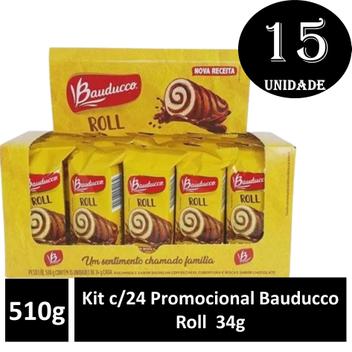 Promocional Bauducco Bolinho Roll 510g - PANDURA ALIMENTO - Bolo ...