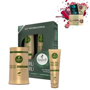 Promopack Haskell Murumuru 500ml Másc 900gr e Polpa 150gr - Kit Shampoo e Condicionador ...