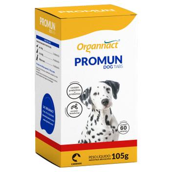 Promun Dog Tabs 60 Tabletes - Organnact - Vitaminas e Suplementos para ...