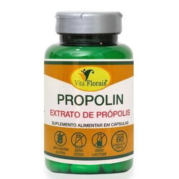 Propolin 500mg 60 cápsulas - Vita Florais - Medicamentos - Magazine Luiza