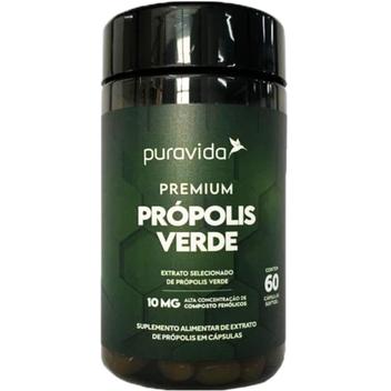 Própolis Verde Premium Puravida 60 Cápsulas - Fitoterápicos - Magazine ...