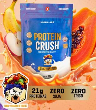 Protein Crush Refil 900g - Under Labz - Whey Blend - Magazine Luiza