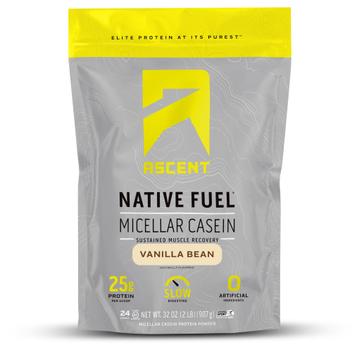 Proteína de caseína em pó Ascent Vanilla Bean 1kg - Whey Protein ...