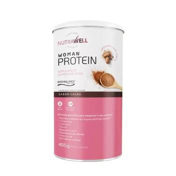 Proteína De Colágeno Woman Protein Nutrawell Sabor Cacau 405g - Outros ...