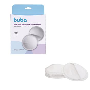 Protetor Absorvente para Seios Amamentação Descartável Buba ...