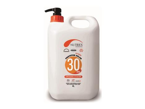 Protetor Bloqueador Solar Fps 30 Bombona Com 4L Nutriex - Protetor ...