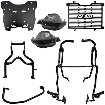 Protetor Carenagem Suporte Bau Bagageiro Bmw G310 Gs Scam - Protetor ...