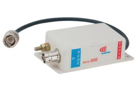 Protetor Clamper 822.X.020/Bnc Fm-Mc Rf-75 - DPS / Protetor de Surtos ...