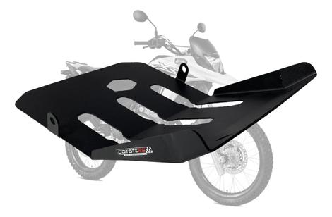 Protetor de Carter Coyote em Aço Carbono Preto - XRE 300 - Honda ...