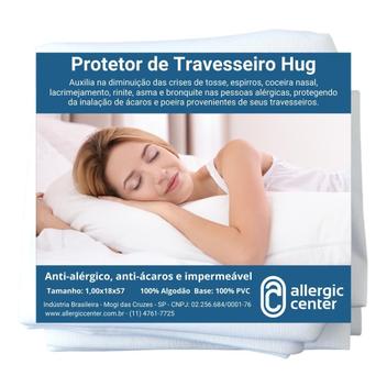 Protetor De Travesseiro Rolinho (Hug) - Allergic Center - Porta ...