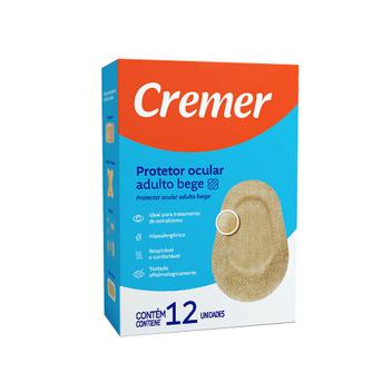 Protetor Ocular Adulto Bege 12 Unidades Cremer - Protetor Ocular ...