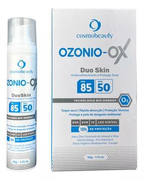 Protetor ozonio ox duo skin fps 85 tecnologia bio energy 50g ...