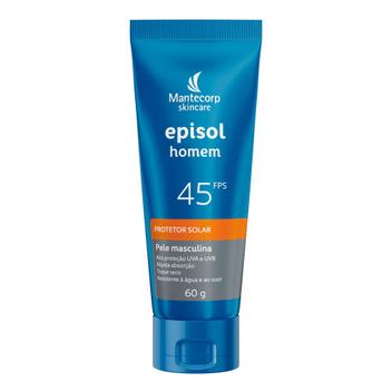 Protetor Solar Episol Homem FPS 45 60g - Protetor Solar Facial ...