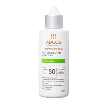 Protetor Solar Facial Adcos Aqua Fluid FPS50 Sem Cor 40ml - Protetor ...