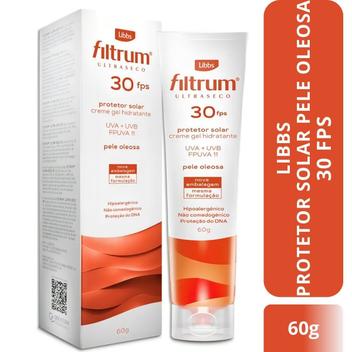 Protetor Solar Facial Filtrum Ultra Seco Gel Creme Fps30 60g - Libis ...