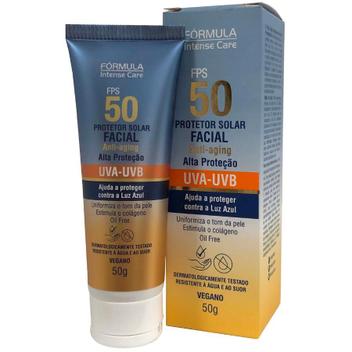 Protetor Solar Facial FPS 50 - Anti Envelhecimento - 50g - Fórmula ...