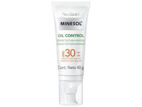 Protetor Solar Facial Minesol FPS 30 Oil Control - Sérum Textura ...
