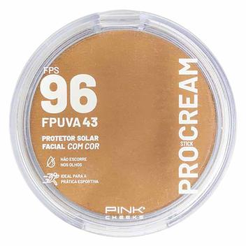 Protetor Solar Facial Multifuncional Pink Cheeks - Pro Cream FPS96 ...