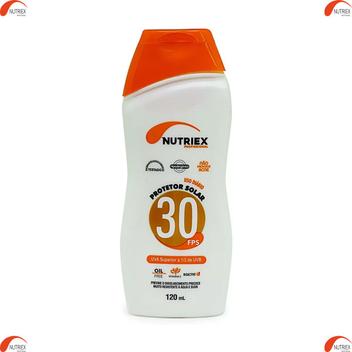 Protetor Solar Fator 30 FPS Profissional 120 ML Nutriex - Protetor ...
