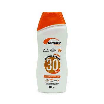 Protetor Solar FPS 30 1/3 UVA 120ML Nutriex - Protetor Solar - Magazine ...