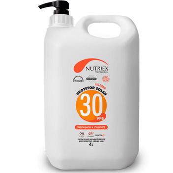Protetor Solar FPS 30 4 Litros Bombona NUTRIEX - Protetor Solar ...