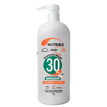Protetor Solar FPS-30 UVA Com Repelente Nutriex - Protetor Solar ...