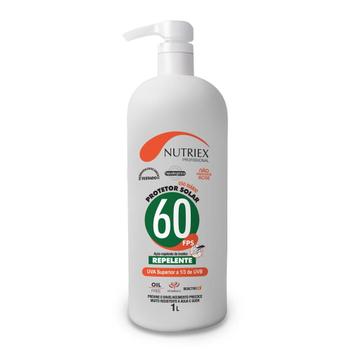 Protetor Solar FPS-60 1/3 UVA C/ Repelente - NUTRIEX - Protetor Solar ...