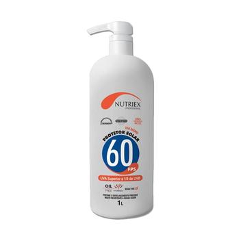Protetor Solar Fps 60 1L - Nutriex - Protetor Solar - Magazine Luiza