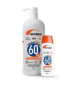 Protetor solar FPS 60 - NUTRIEX - Protetor Solar - Magazine Luiza