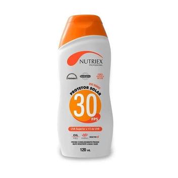 Protetor Solar Fps30 120ml Nutriex - Protetor Solar - Magazine Luiza