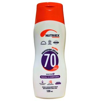 Protetor Solar FPS70 Facial Corporal Profisisonal Nutriex - Protetor ...
