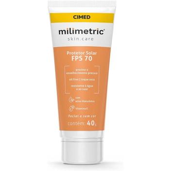 Protetor Solar Milimetric Skin Care FPS 70 40g - Cimed - Protetor Solar ...