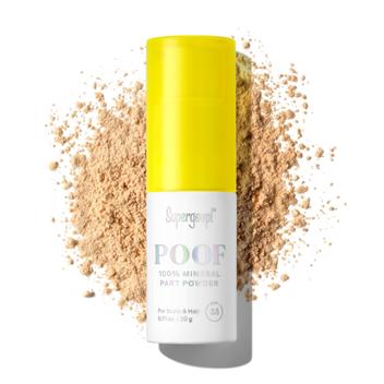Protetor solar Scalp Supergoop! Poof 100% mineral em pó - Protetor ...