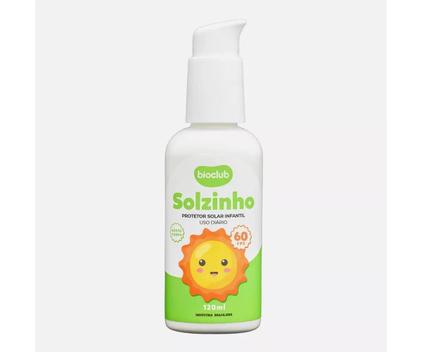 Protetor Solar Solzinho FPS60 Natural Vegano 120ml - Bioclub - Protetor ...
