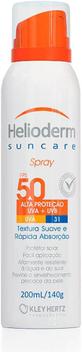 Protetor Solar Spray Helioderm FPS 50 200mL - Helioderm - Protetor ...