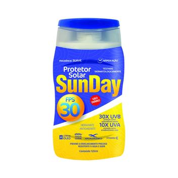 Protetor solar sunday - fps 30 120ml - Biotropic - Protetor Solar ...