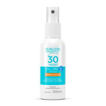 Protetor Solar Sunless Spray Translúcido FPS30 120ml - Protetor Solar ...
