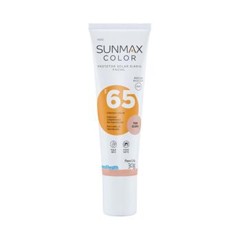 Protetor Solar Sunmax Color 65 FPS Facial Tom Claro 30g - Sun max ...