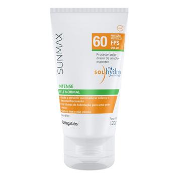 Protetor Solar Sunmax Intense FPS 60 Creme Oil Free com 120g - Sun max ...