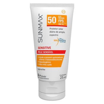 Protetor Solar Sunmax Sensitive FPS50 25ml - Protetor Solar - Magazine ...