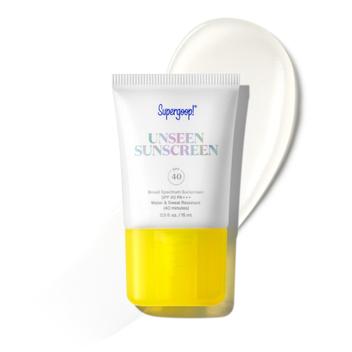 Protetor solar Supergoop! Primer facial Unseen SPF 40 de 15 ml ...
