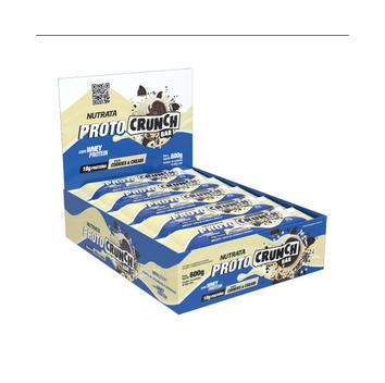 Proto Crunch Bar Nutrata Cookies & Cream 60g CX C/10 Unid - Barra de ...