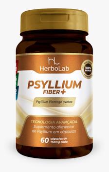 Psyllium Fibra Natural 100% Puro Em Cápsulas - HERBOLAB - Fitoterápicos ...