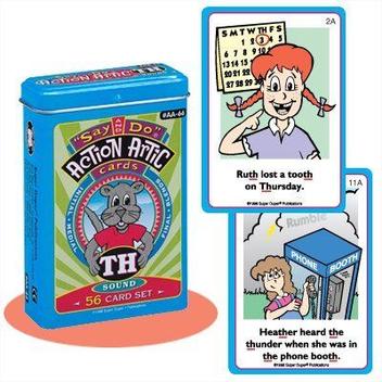 Publicações Super Duper Say and Do Action Articulation TH Sounds Fun ...