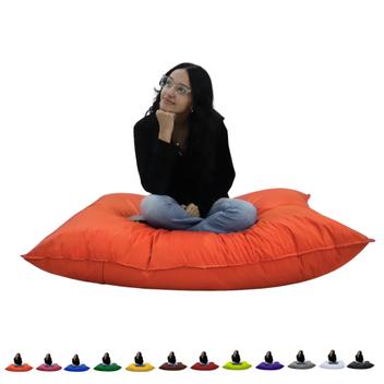 Puff Almofadão Gigante Casa Escritório Grande Com Enchimento Material ...
