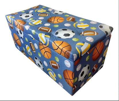 puff bau bolas grande 85x37x48 Brinquedos Organizador - Loja dos puffs ...