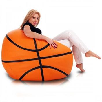 Puff Bola Basquete Basket Basketball Basquetebol Grande - Laranja ...
